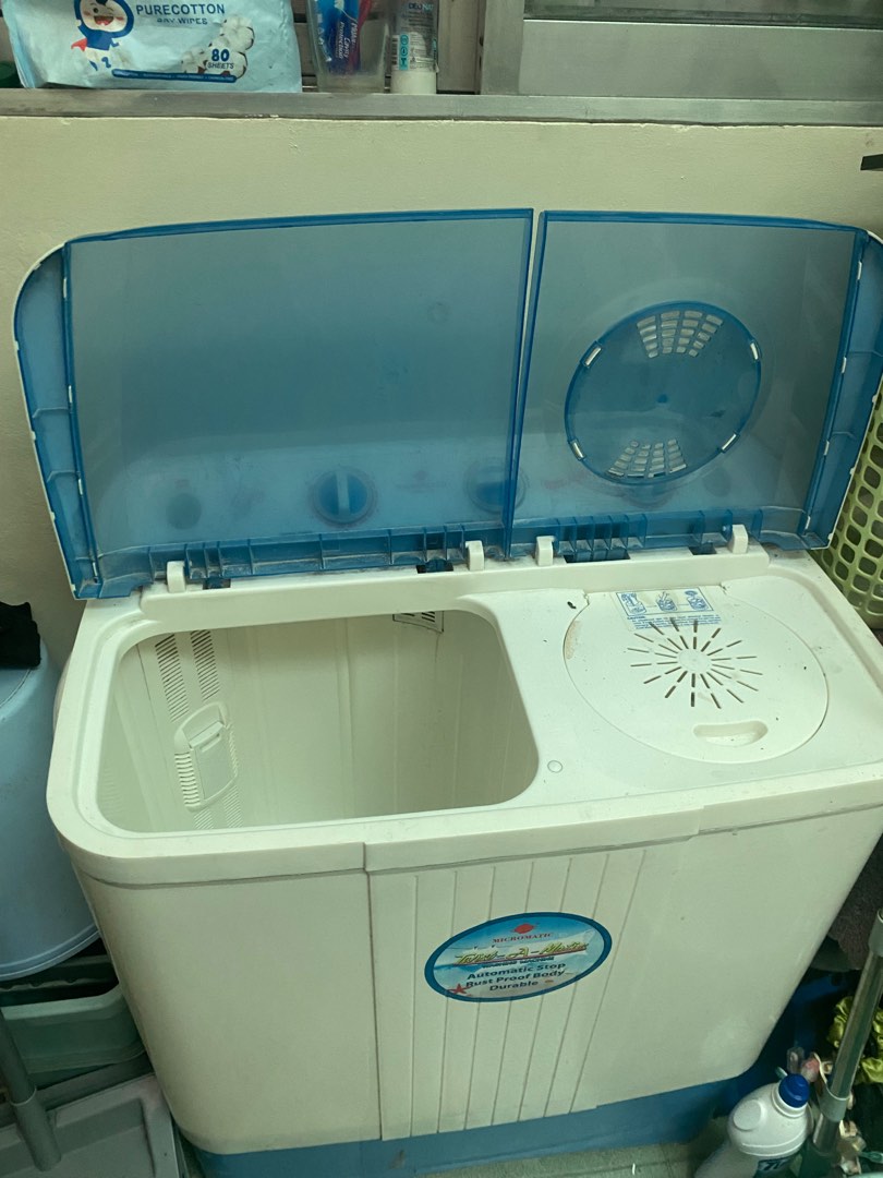 Micromatic twist a matic washing machine, TV & Home Appliances, Washing ...