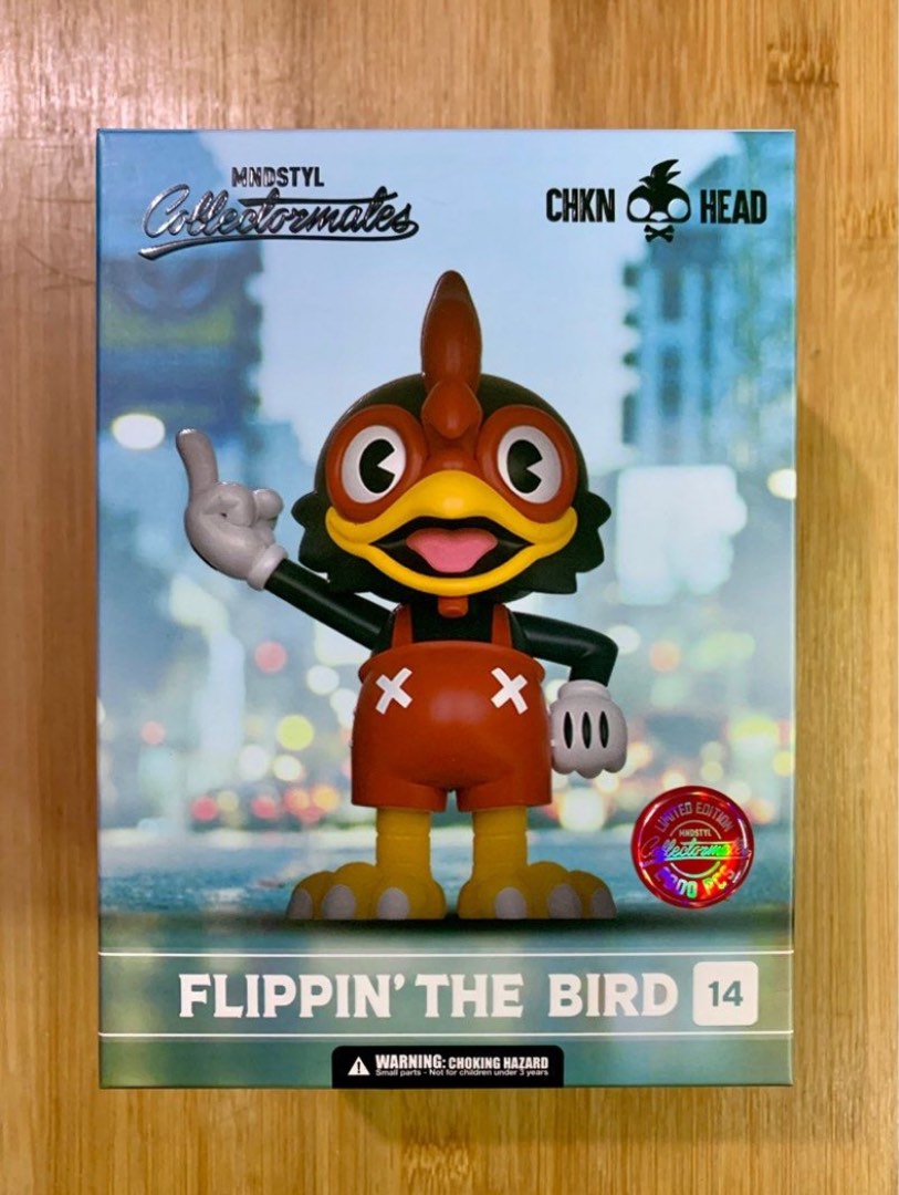 Mindstyl Flippin the Bird Chkn Head, Hobbies & Toys, Toys & Games on Carousell