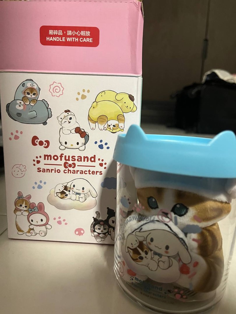mofusand 7-11 hong kong exclusive cinnamoroll plush & jar, Hobbies & Toys, Memorabilia ...