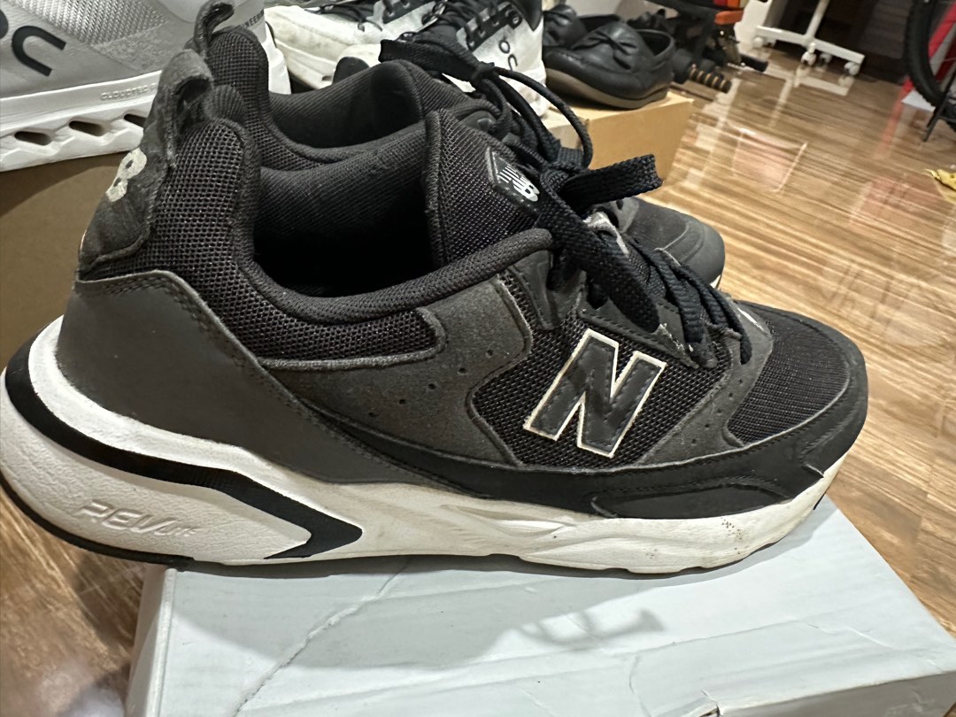 New Balance 45x grey black, Men's Fashion, Footwear, Sneakers on Carousell
