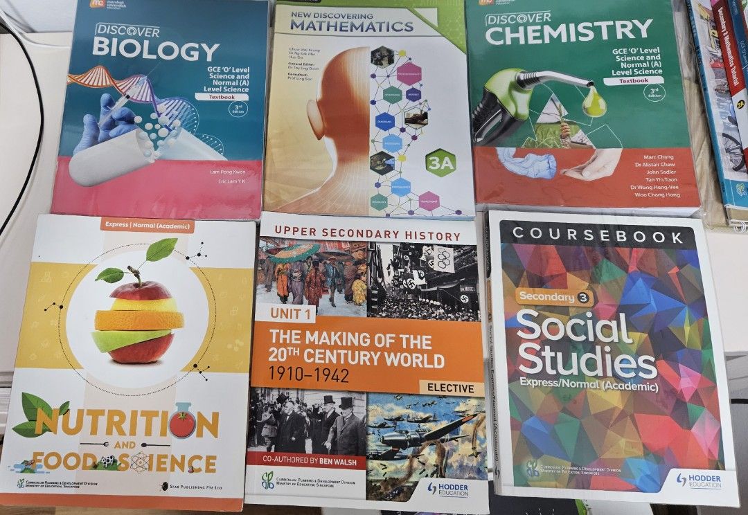 New Discovering Mathematics 3A, Discover Chemistry, Discover Biology ...