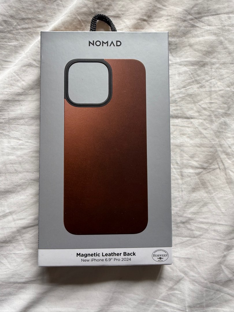 NOMAD LEATHER MAGNETIC BACK IPHONE 16 Pro Max, Mobile Phones & Gadgets ...