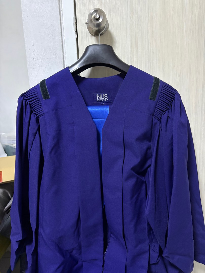 NUS Graduation Gown (NUS Law), Men's Fashion, Coats, Jackets and ...