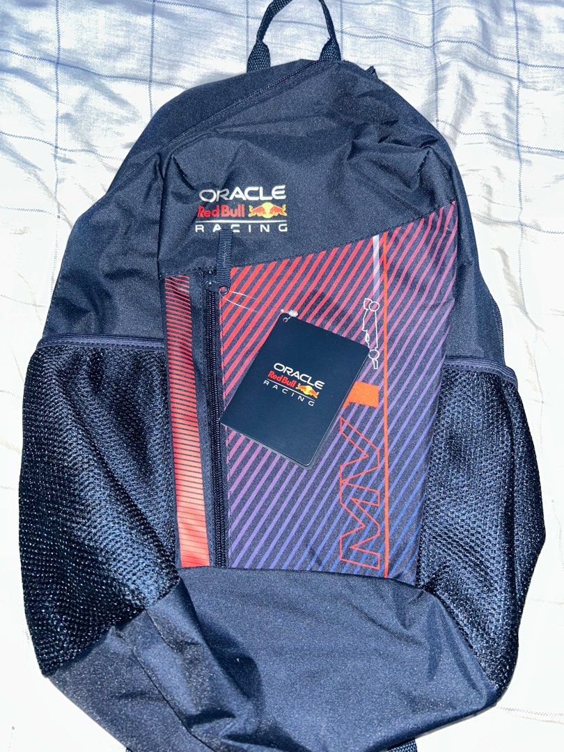 ORACLE Red Bull Racing Backpack Max Verstappen F1 MERCH 100% Authentic ...
