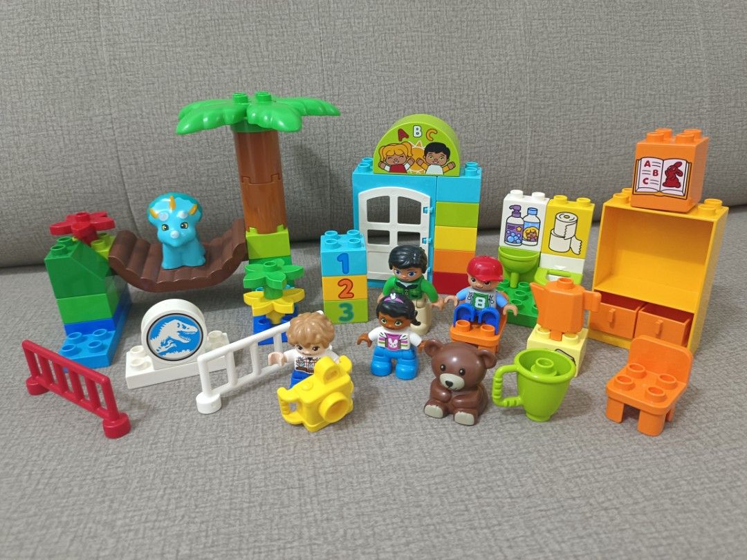 Original Lego Duplo 10879 Jurassic World 10833 Preschool Loose Parts ...