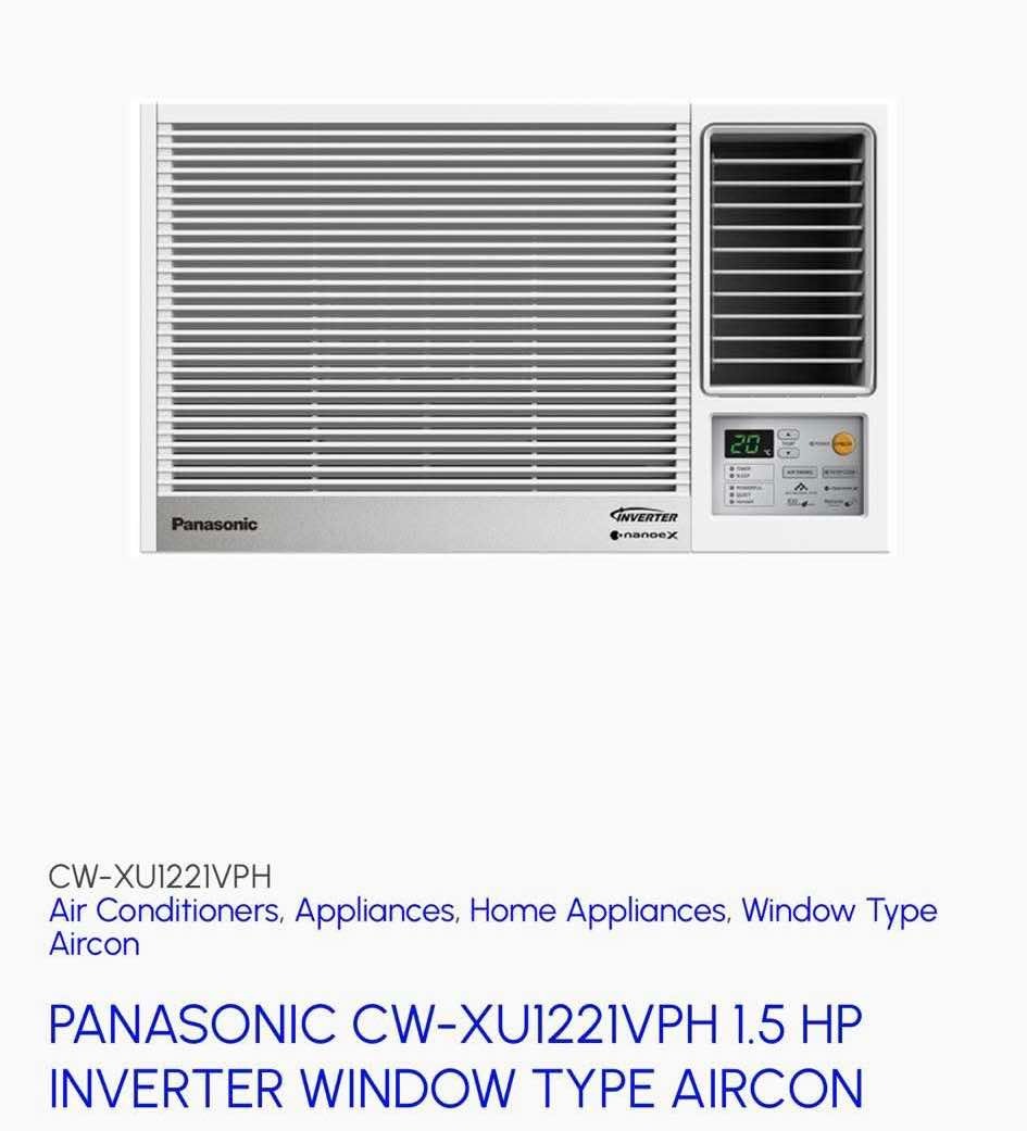 Panasonic Aircon Inverter (1 year old), TV & Home Appliances, Air ...