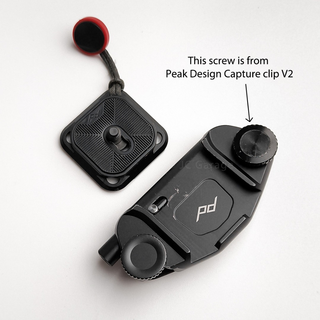 Peak Design Capture Camera Clip V3 (Black) with plate, Photography ...