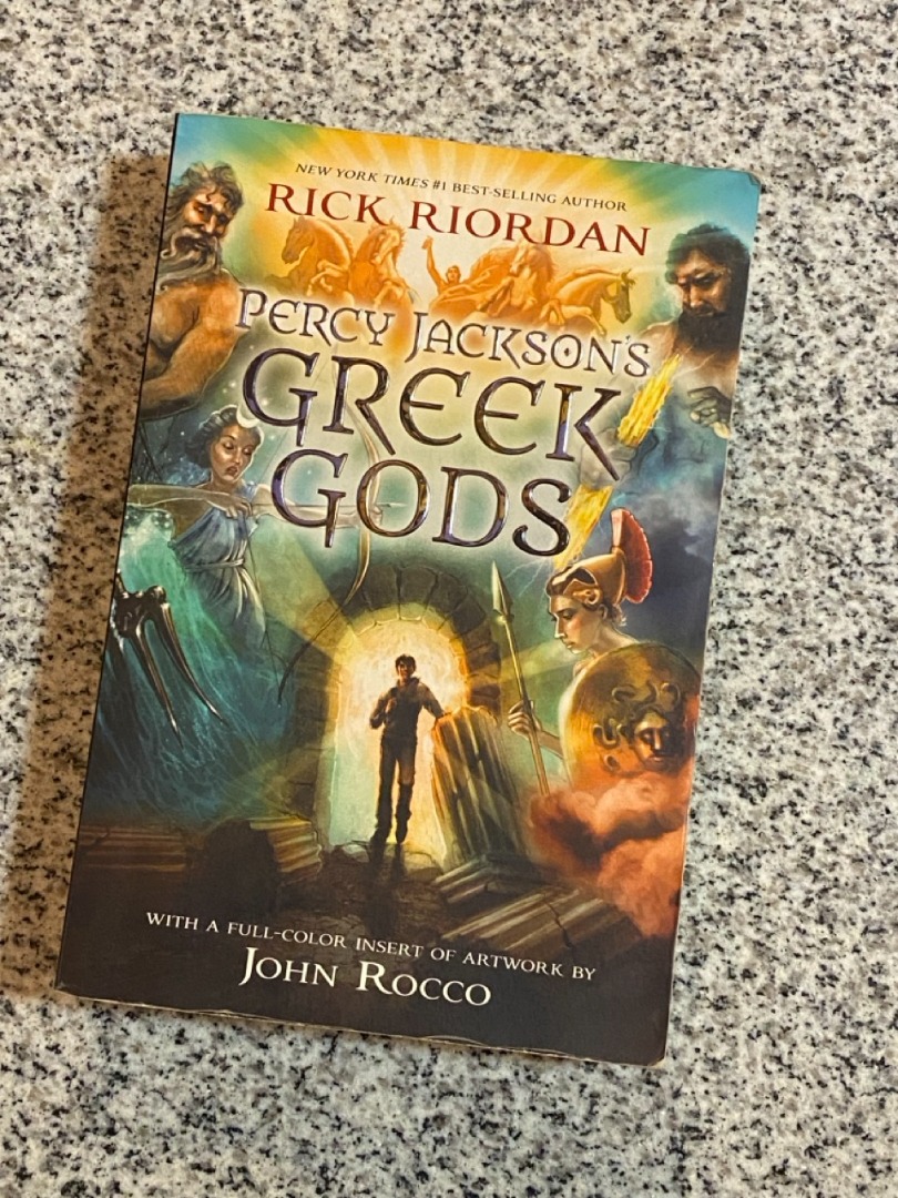 Percy Jackson's Greek Gods by Rick Riordan, Hobbies & Toys, Books ...