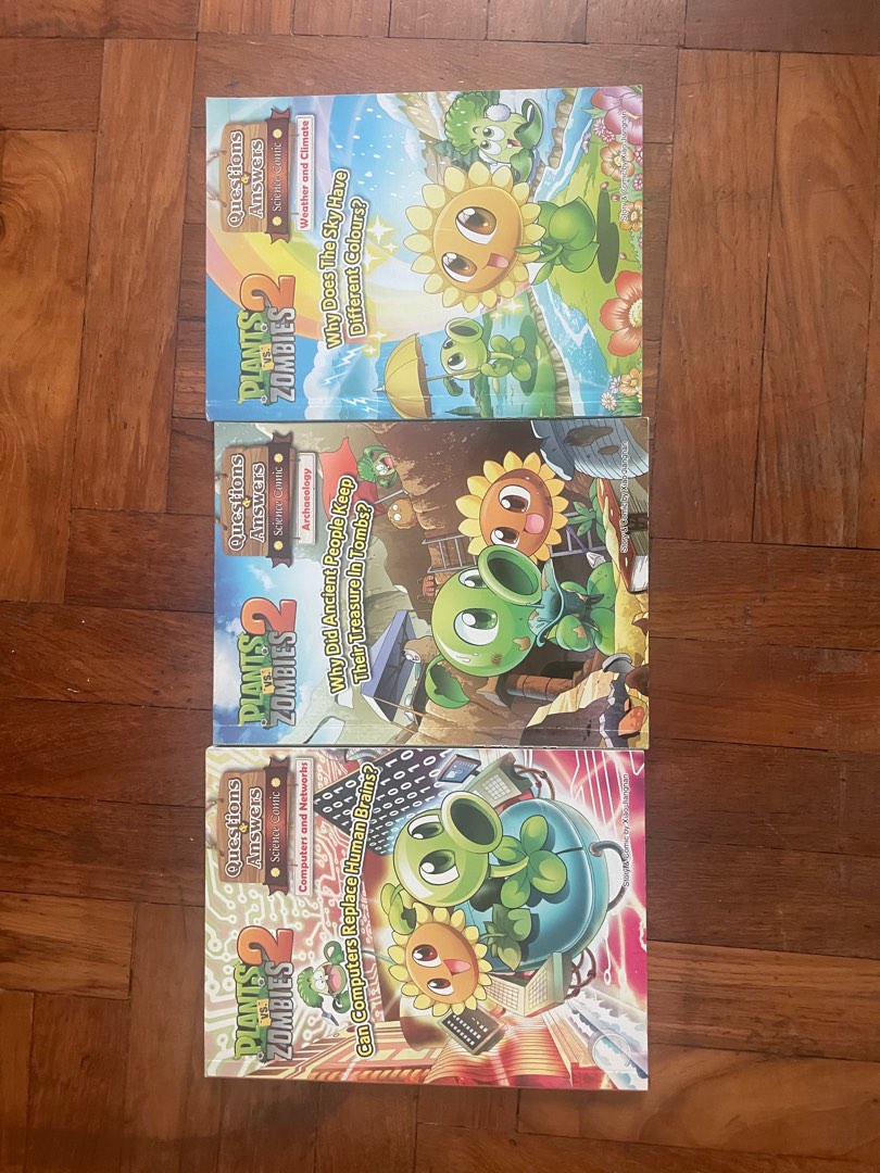 Plants VS Zombies Books, Hobbies & Toys, Books & Magazines, Comics ...
