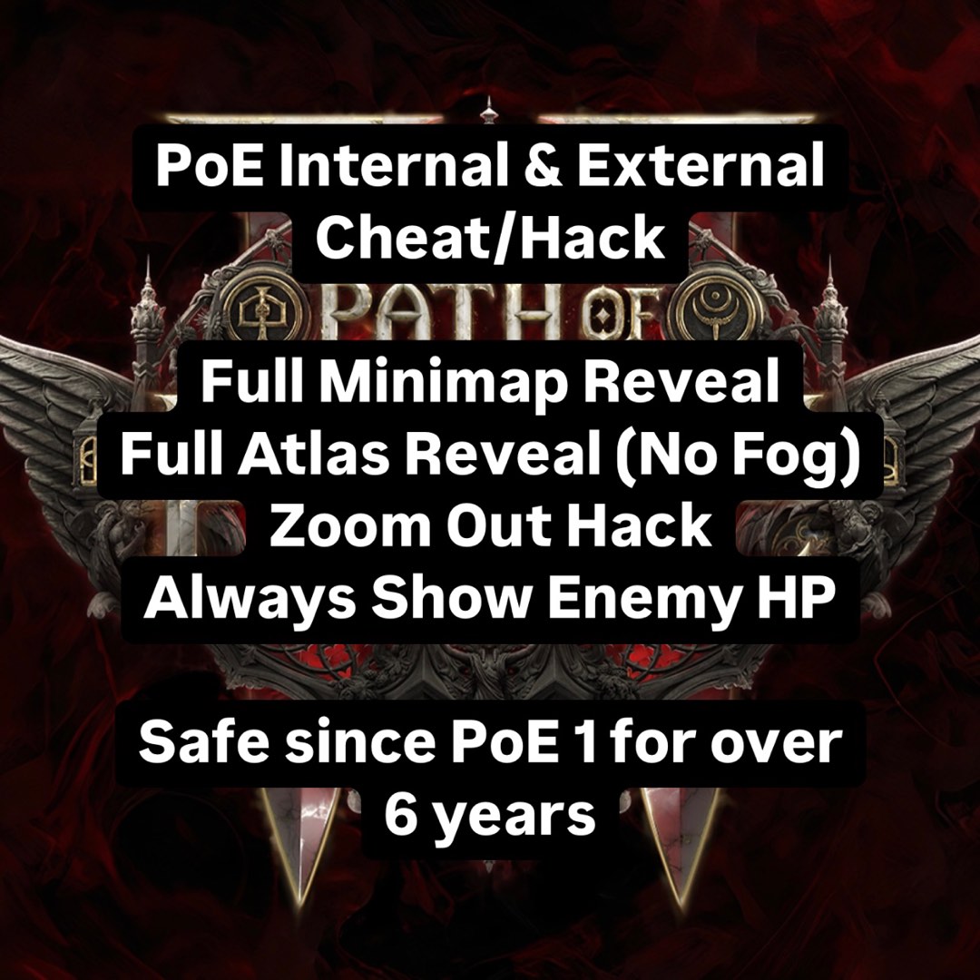 [PoE2] Path of Exile 2 Hacks/Cheats, FULL Minimap reveal, remove of ...