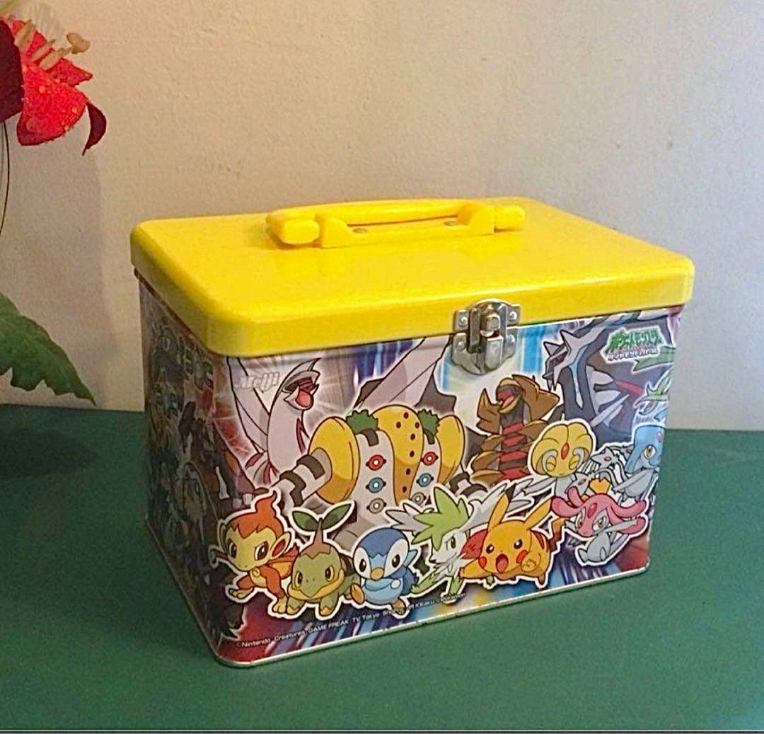 Pokemon collectible tin can Box, Hobbies & Toys, Collectibles ...