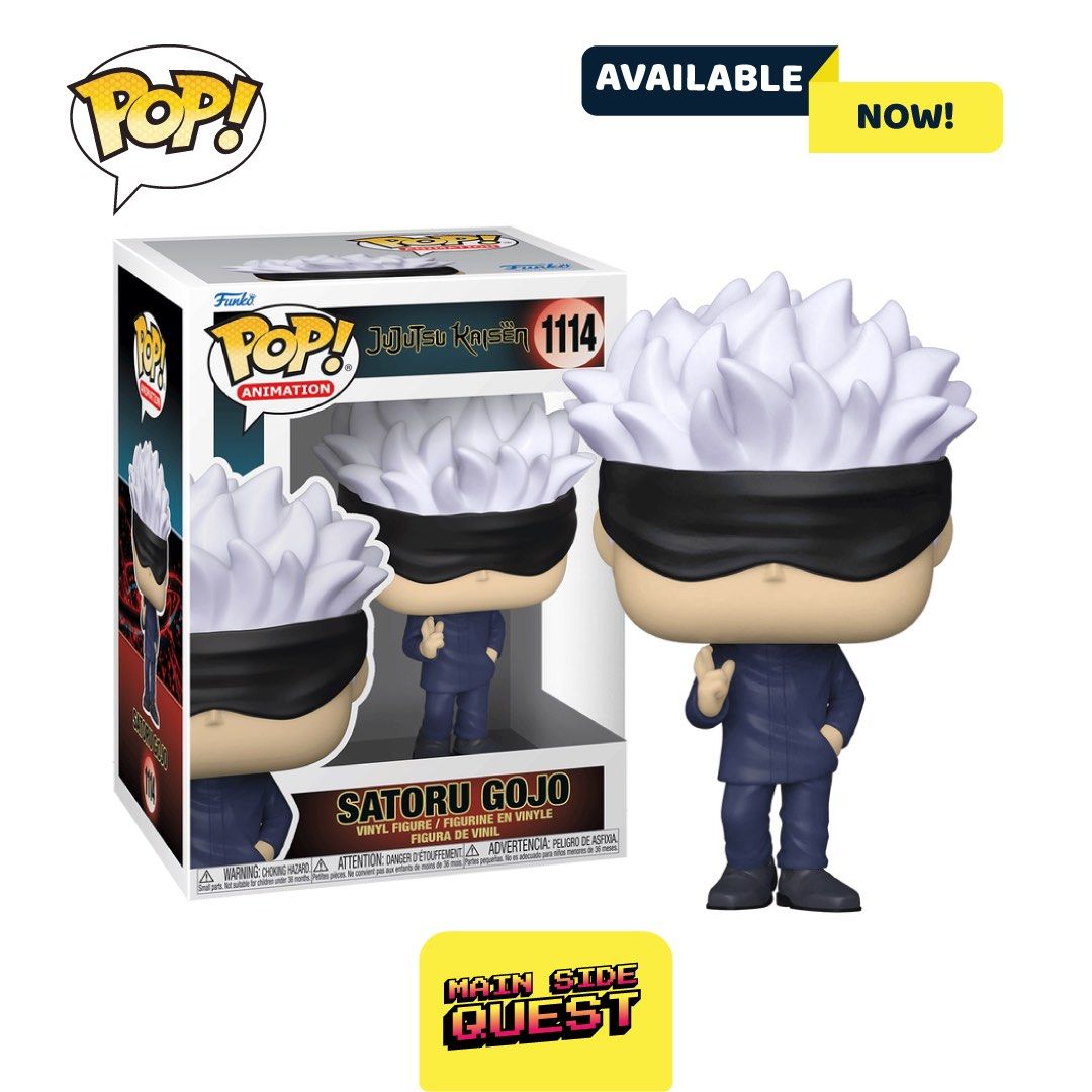 Pop! Animation: Jujutsu Kaisen - Satoru Gojo, Hobbies & Toys, Toys ...