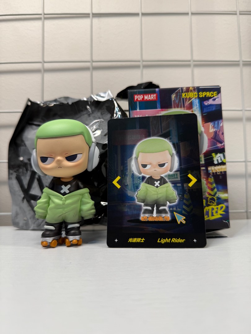 Pop Mart Kubo Space (Light Rider), Hobbies & Toys, Toys & Games on ...