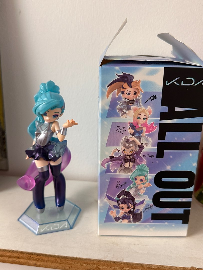 POP MART League of Legends K/DA ALL OUT Series Blind Box Action Toys ...