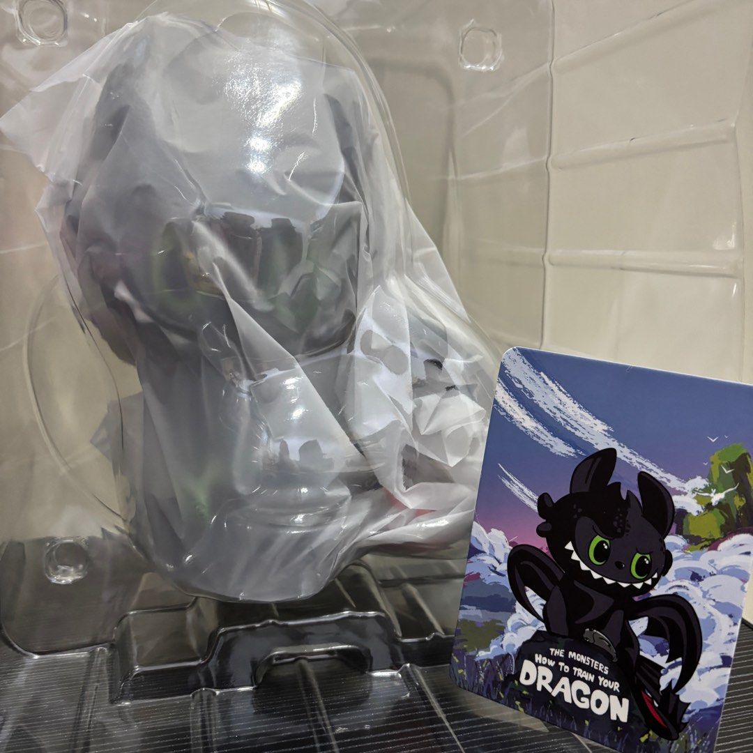 Popmart - labubu - Toothless - THE MONSTERS_ How to Train Your Dragon ...