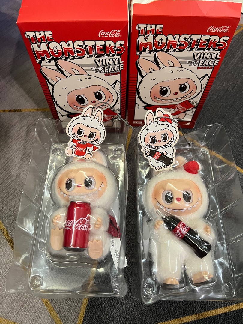 POPMART - Labubu Vinyl Face V3 Coca Cola, Hobbies & Toys, Toys & Games ...