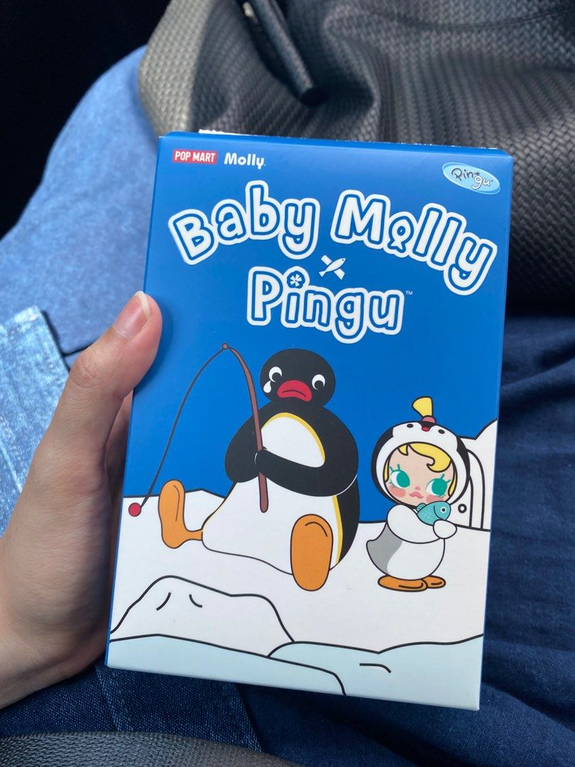 Popmart Baby Molly x Pingu, Hobbies & Toys, Toys & Games on Carousell