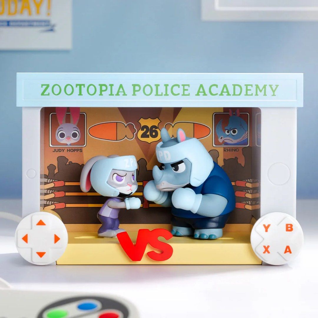 POPMART DISNEY ZOOTOPIA Highlight Moments Series Scene Set Fierce ...