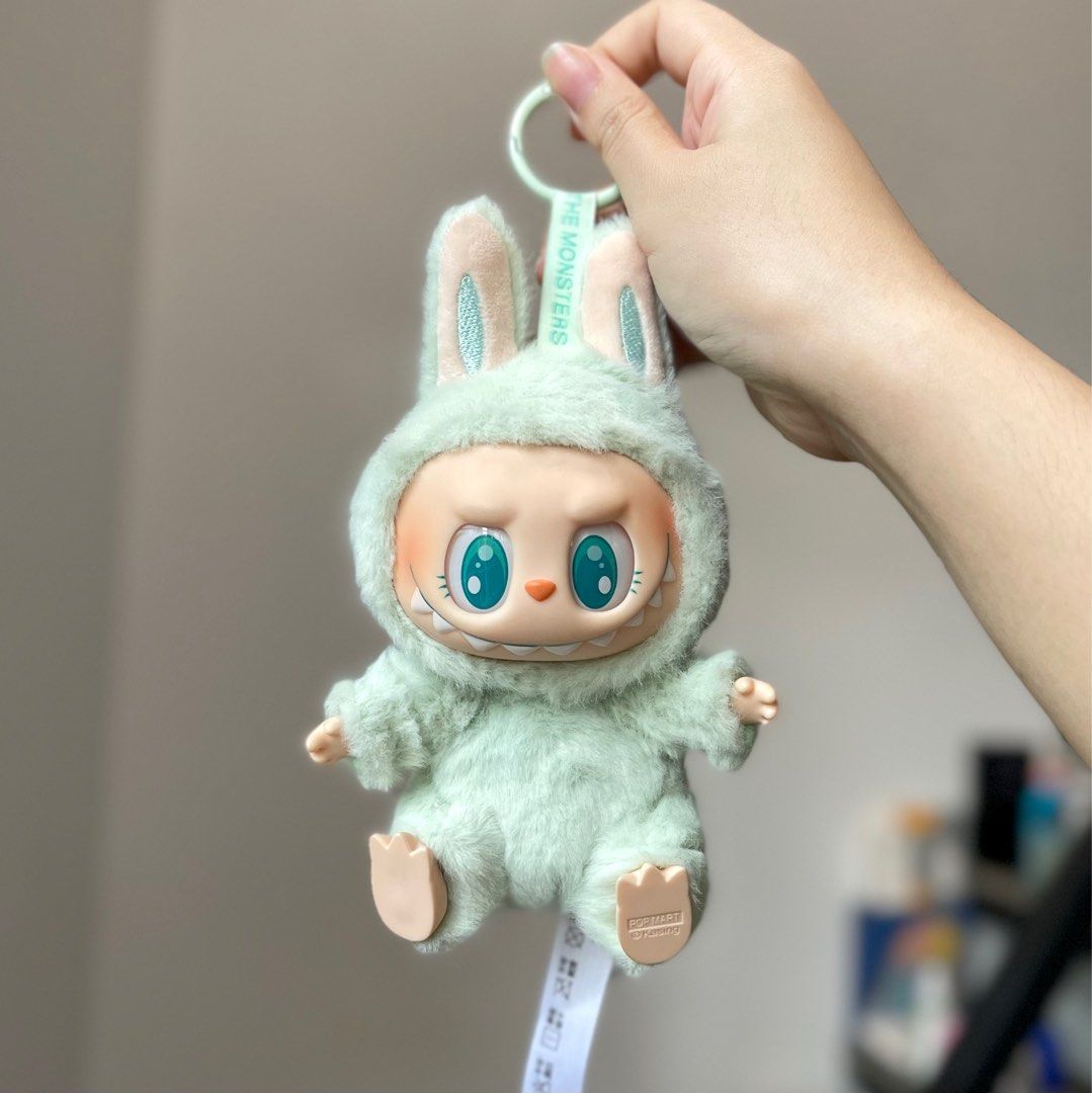 POPMART Labubu Have A Seat V2 Ququ ORIGINAL AUTHENTIC plush keychain ...