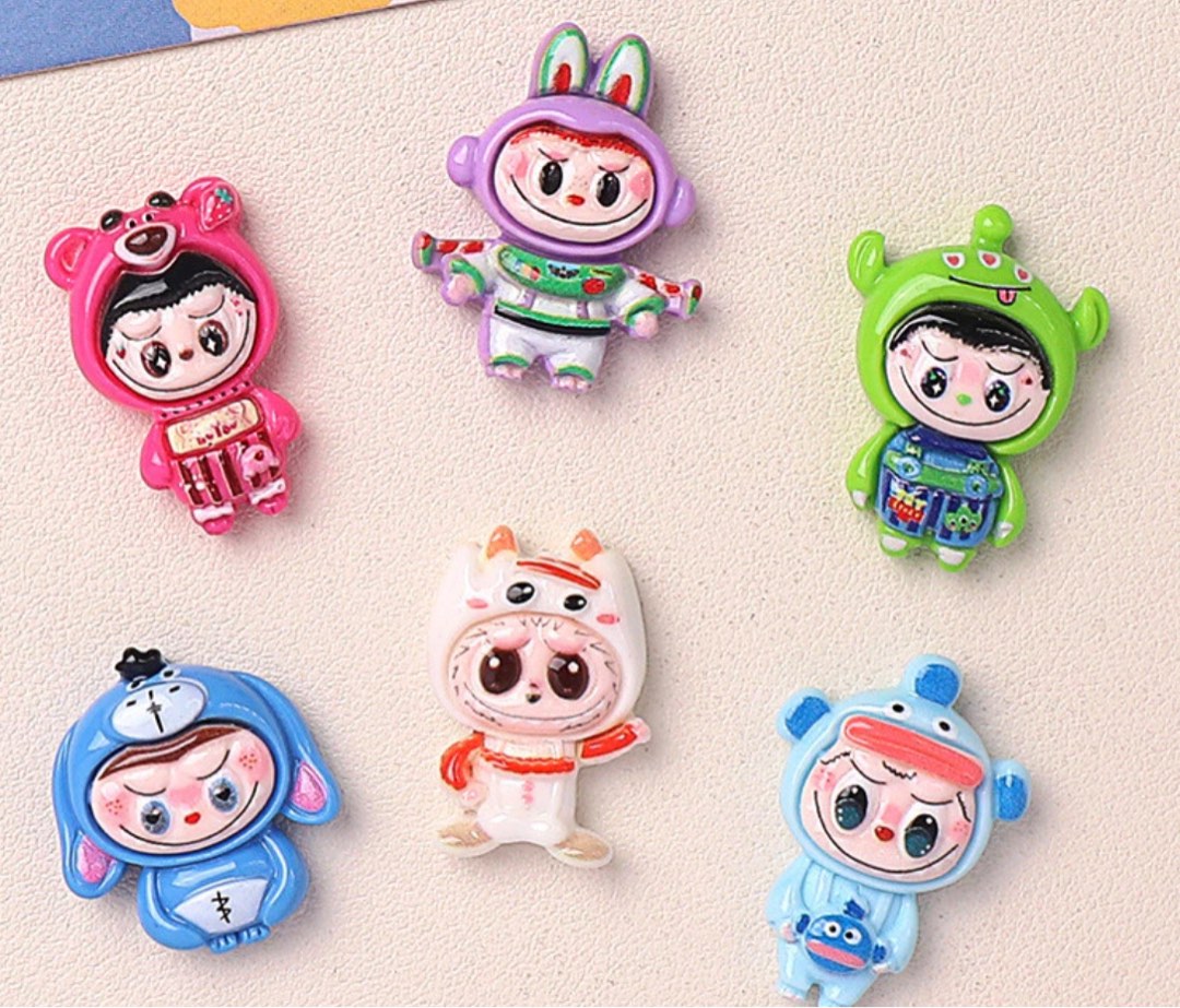 Popmart Labubu premium Jibbitz Crocs, Women's Fashion, Footwear, Shoe ...