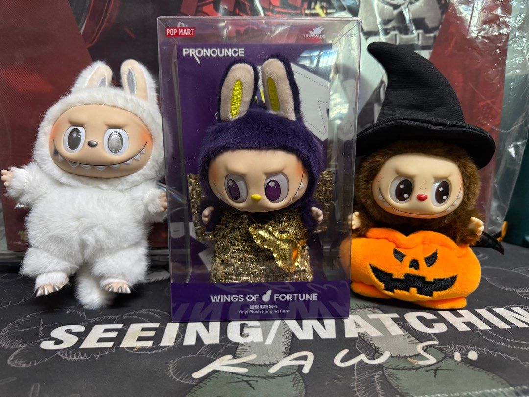 popmart Labubu set of 3 (not ori), Hobbies & Toys, Toys & Games on ...