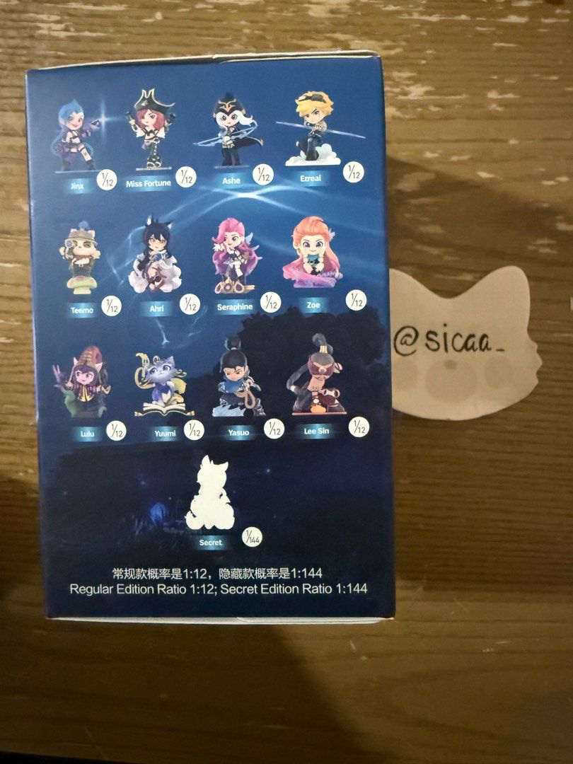 Popmart League of Legends Classic Characters Blind Box, Hobbies & Toys ...