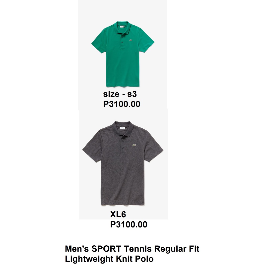 Pre order lacoste Polo (march 2025), Men's Fashion, Tops & Sets ...