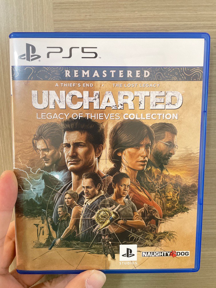 PS5 Uncharted Remastered Legacy of Thieves Collection, Video Gaming ...