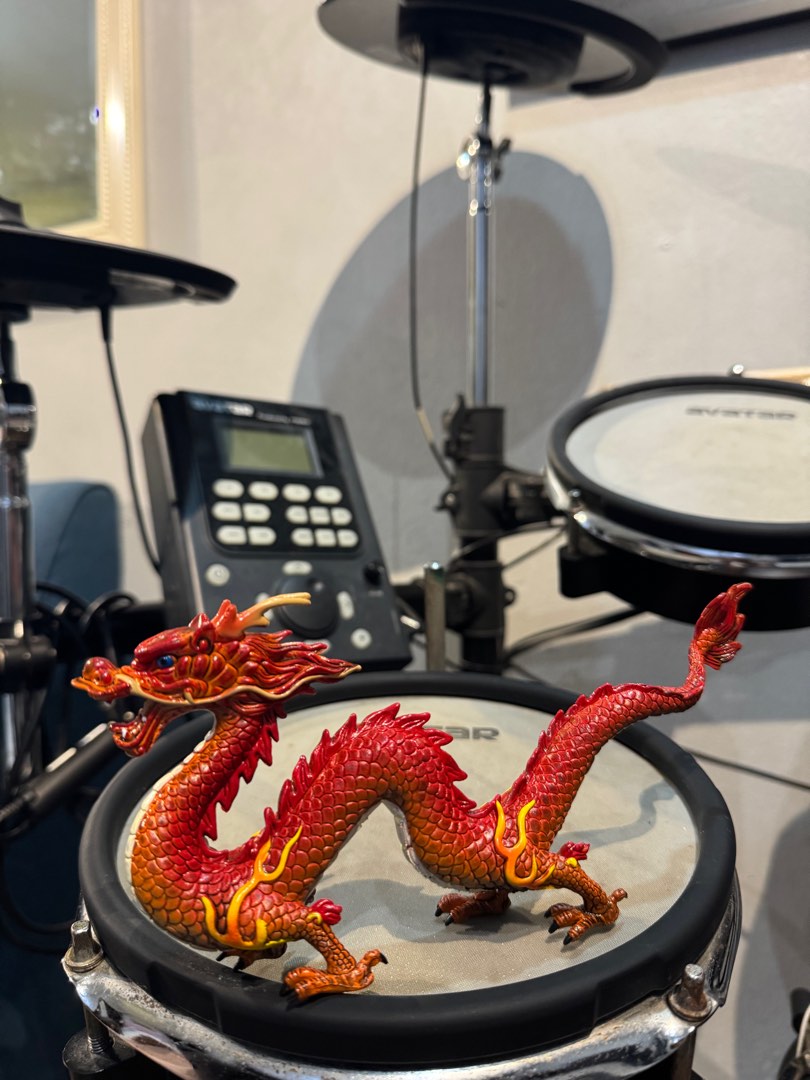 Red Dragon Action Figure For Display, Hobbies & Toys, Collectibles ...