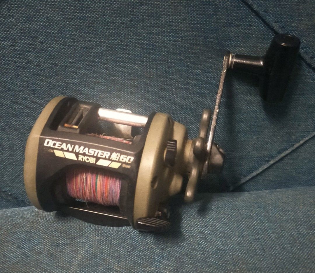Reel Ryobi ocean master 60, Sports Equipment, Fishing on Carousell