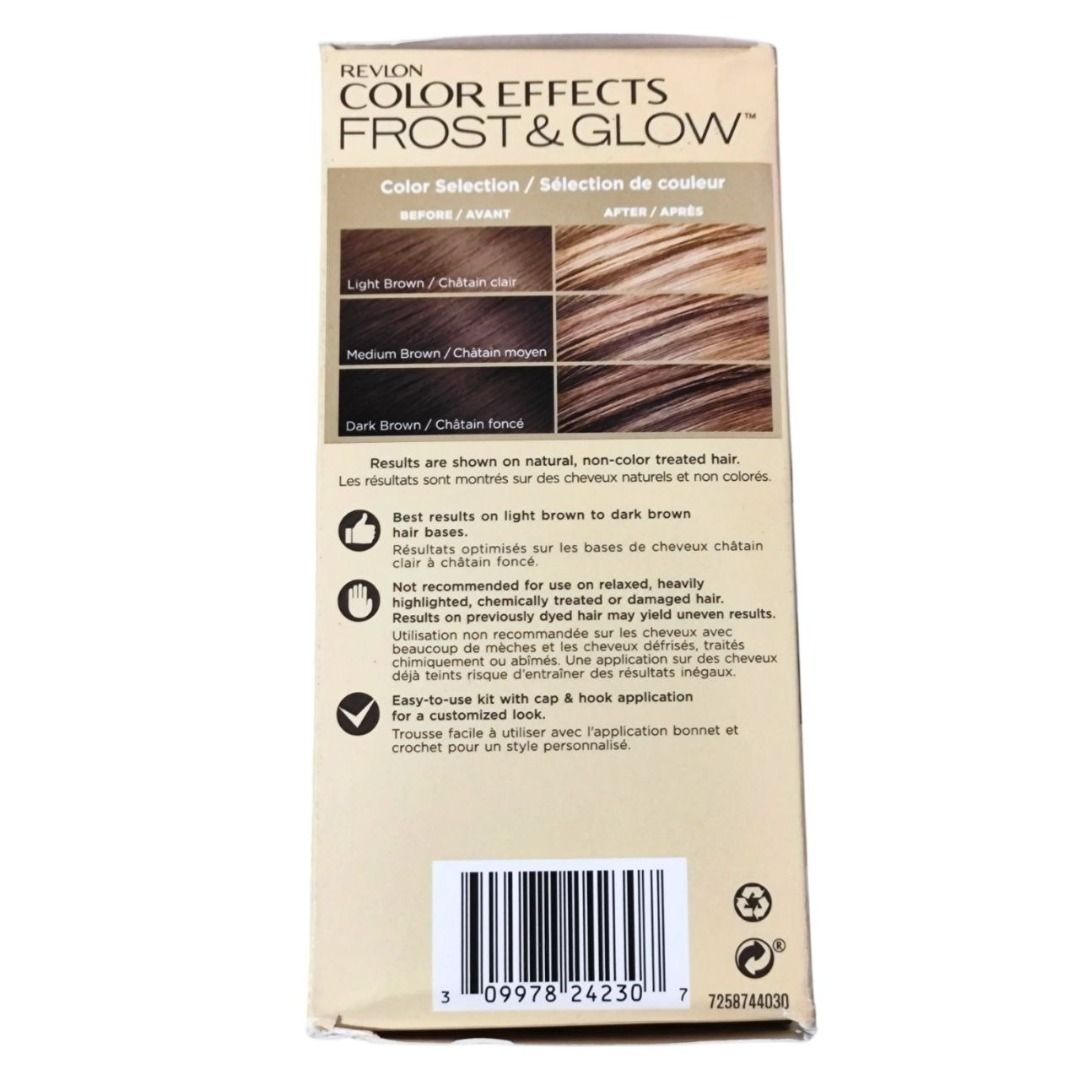Revlon Color Effects Frost & Glow Permanent Hair Color Highlight Kit ...