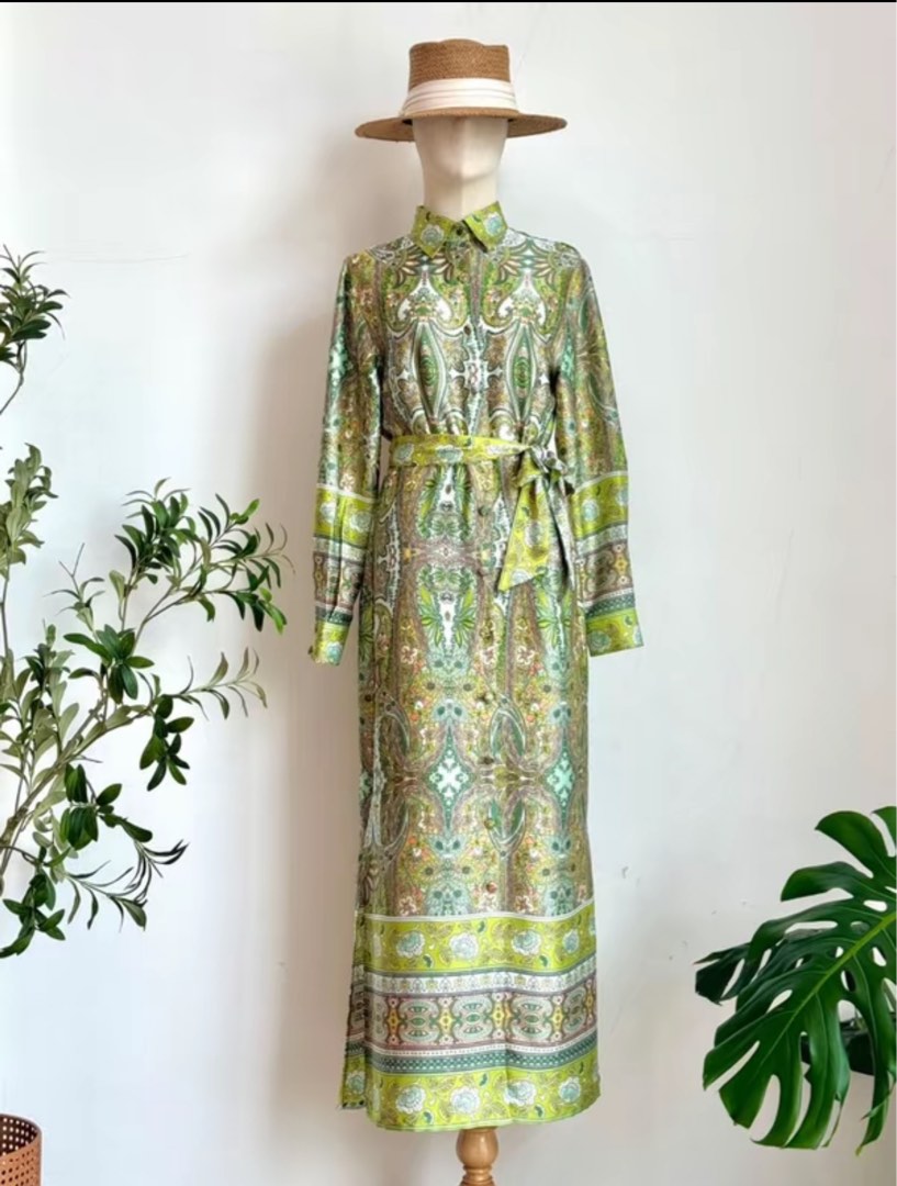 Rita Satin silk dewi diary, Women's Fashion, Dresses & Sets, Dresses on ...