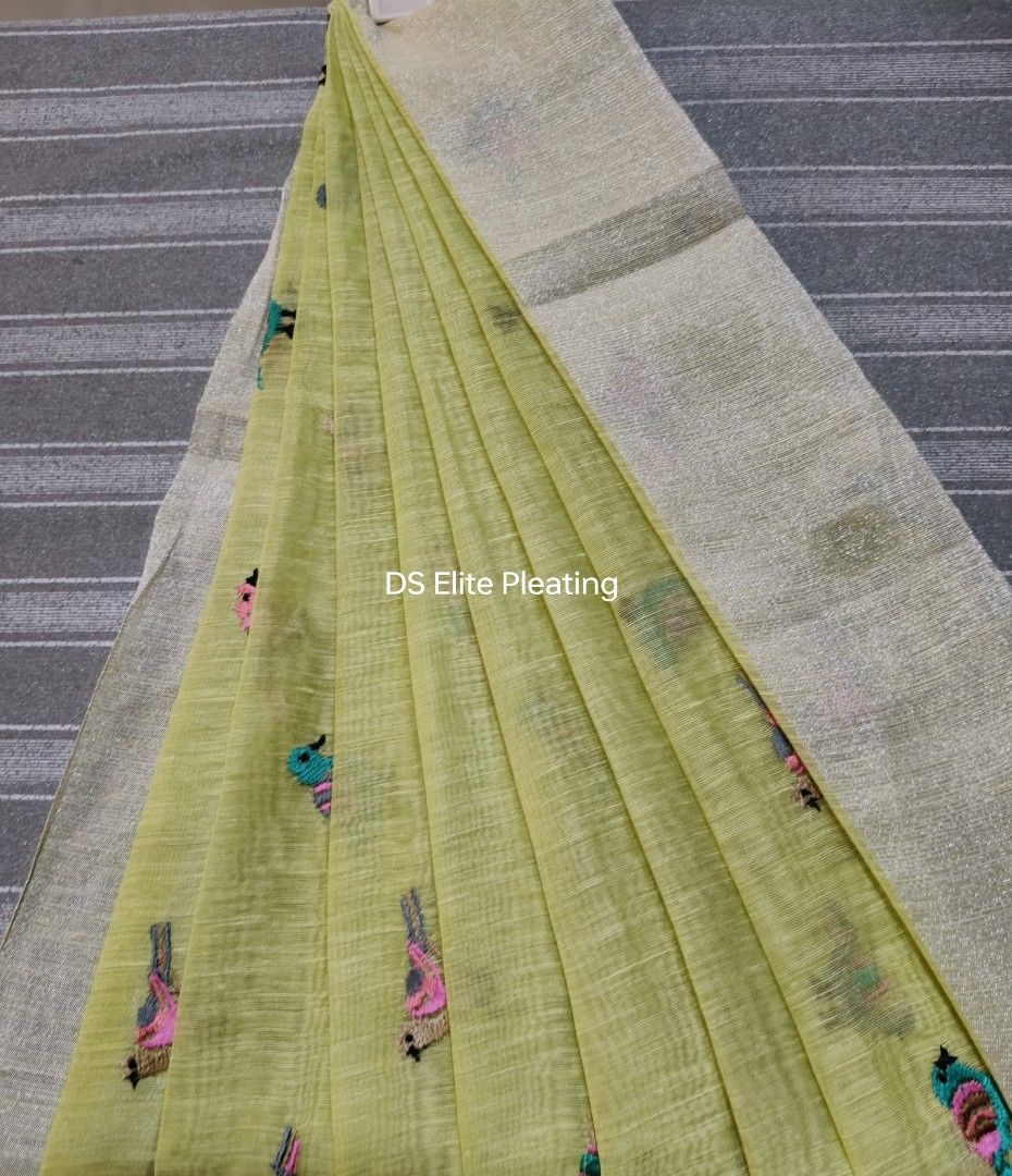 saree pre pleating, saree prepleating, Women's Fashion, Dresses & Sets ...