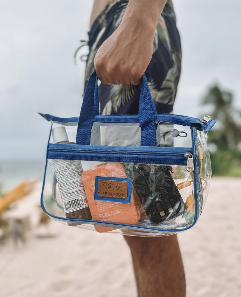 See through pouch organizer make up kit, Women's Fashion, Bags ...