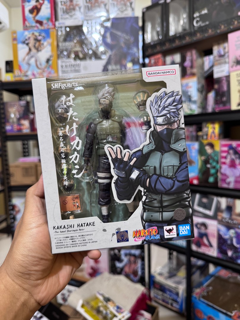 SHF Kakashi Hatake Japan Version, Hobbies & Toys, Toys & Games on Carousell