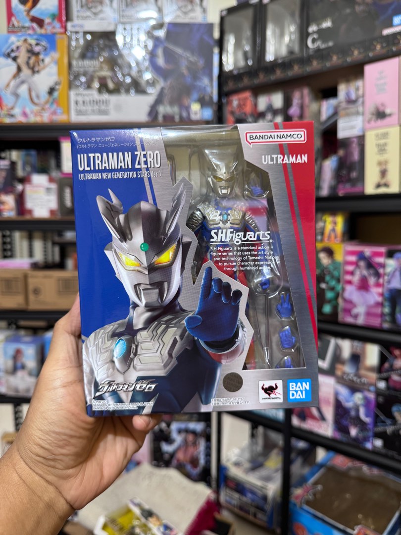 SHF Ultraman Zero (new generation stars ver), Hobbies & Toys, Toys ...