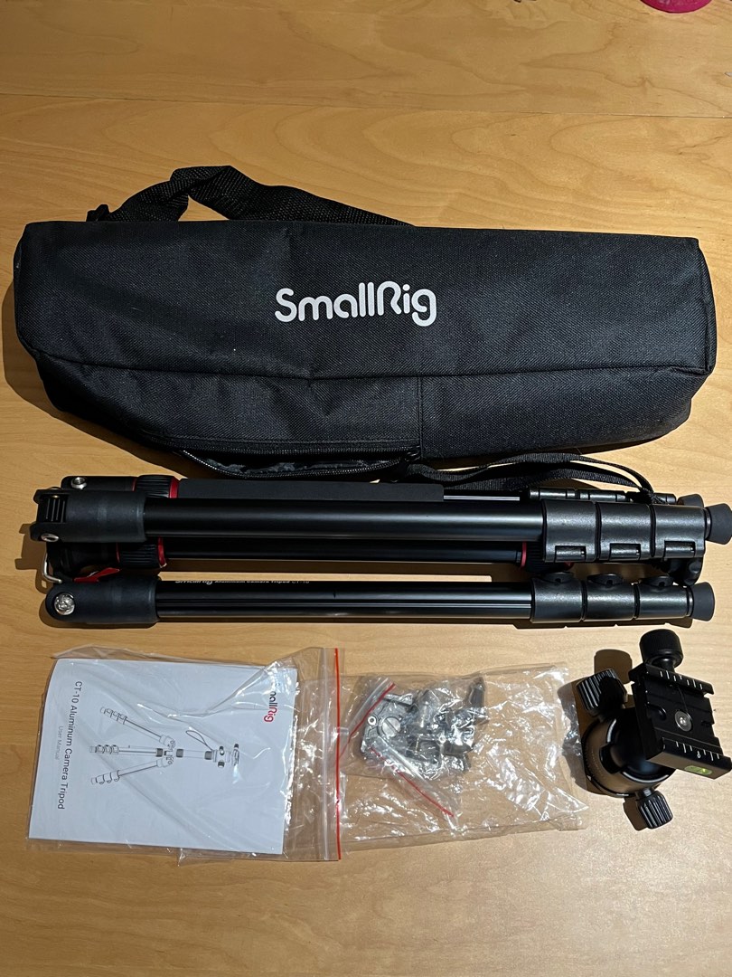 Smallrig CT-10 Aluminium Camera Tripod, Photography, Photography Accessories, Tripods & Monopods ...