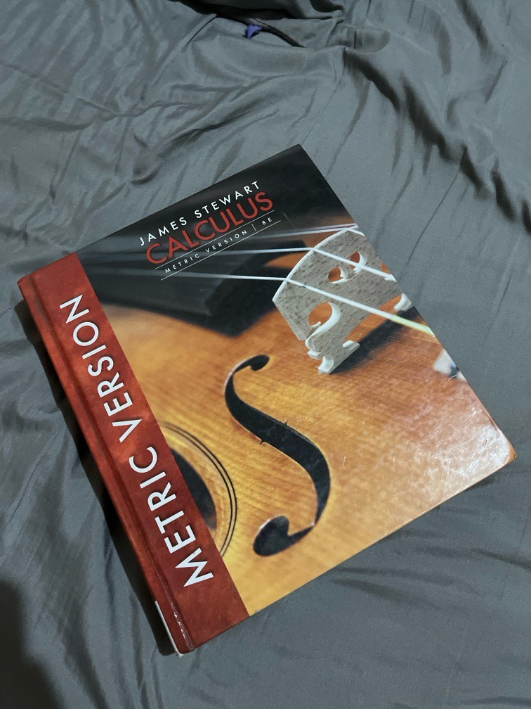 Stewart Calculus Metric Version 8E, Hobbies & Toys, Books & Magazines ...