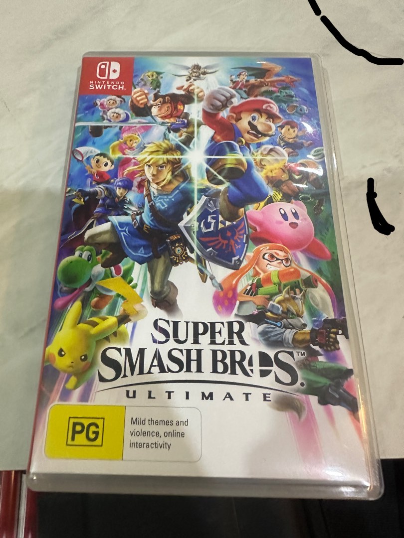 Super Smash Bro Ultimate SSBU Switch, Video Gaming, Video Games ...