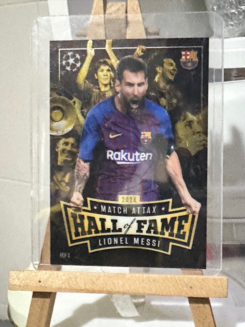 TOPPS MATCH ATTAX 24/25 Lionel Messi Hall of Fame, Hobbies & Toys ...