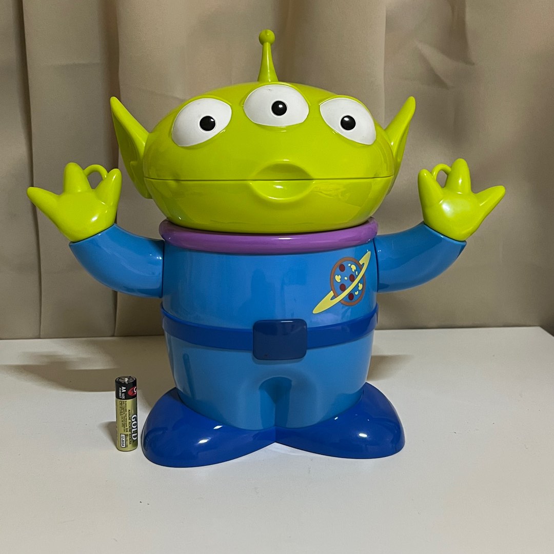 Toy Story Alien Popcorn Bucket, Hobbies & Toys, Toys & Games on Carousell