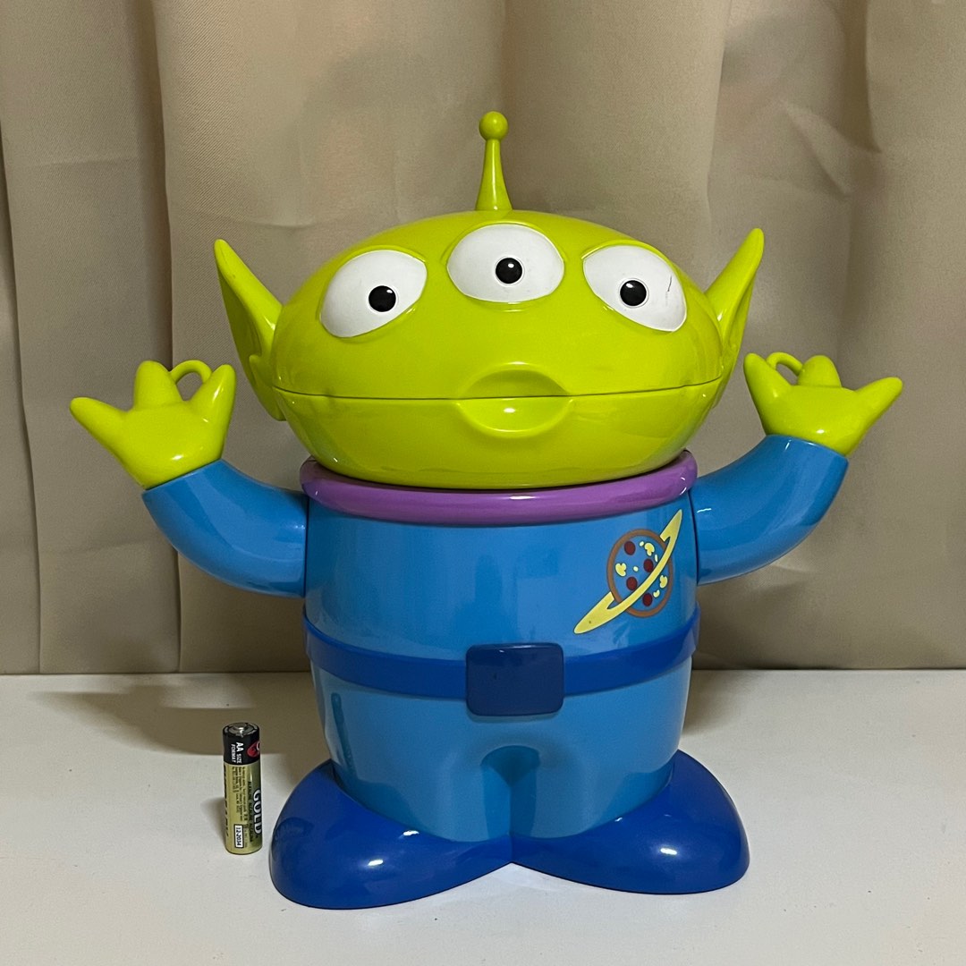Toy Story Alien Popcorn Bucket, Hobbies & Toys, Toys & Games on Carousell