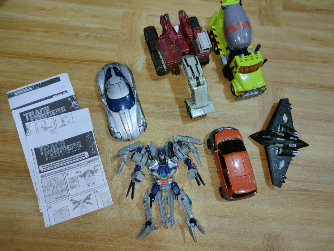 Transformers deluxe ROTF set, Hobbies & Toys, Toys & Games on Carousell