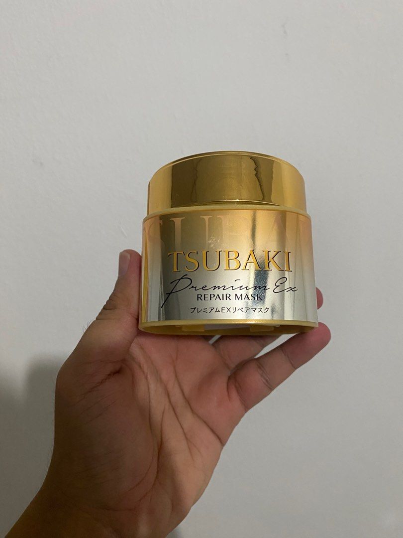 Tsubaki Premium Ex Repair Mask, Beauty & Personal Care, Hair on Carousell