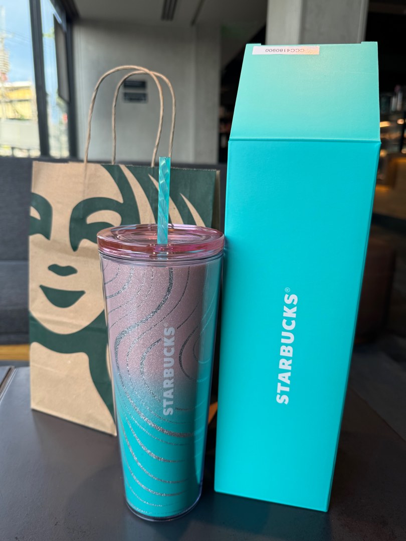 TURQUOISE COLD CUP - 2025 STARBUCKS TRADITIONS COLLECTION, Furniture ...