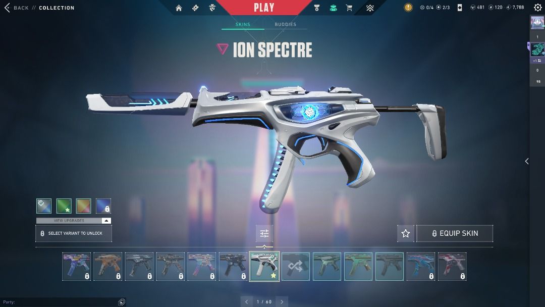 特戰英豪 valorant account-ion bundle + 12 premium skins, 電子遊戲, 遊戲機配件, 遊戲禮物卡 ...