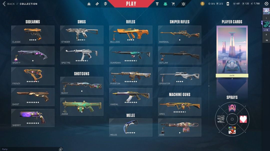 特戰英豪 valorant account-ion bundle + 12 premium skins, 電子遊戲, 遊戲機配件, 遊戲禮物卡 ...