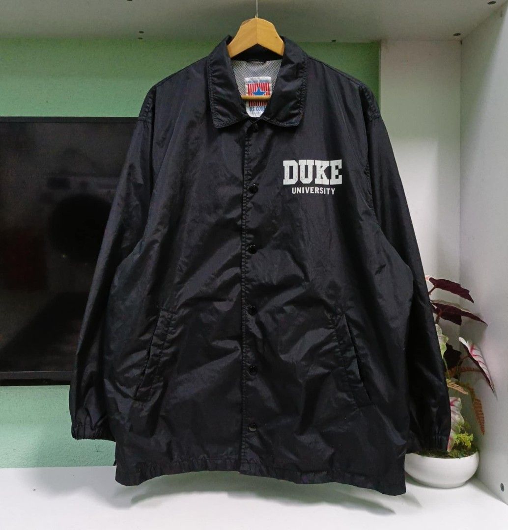 Vintage Duke University U.S College Coach Jacket, Men's Fashion, Coats ...