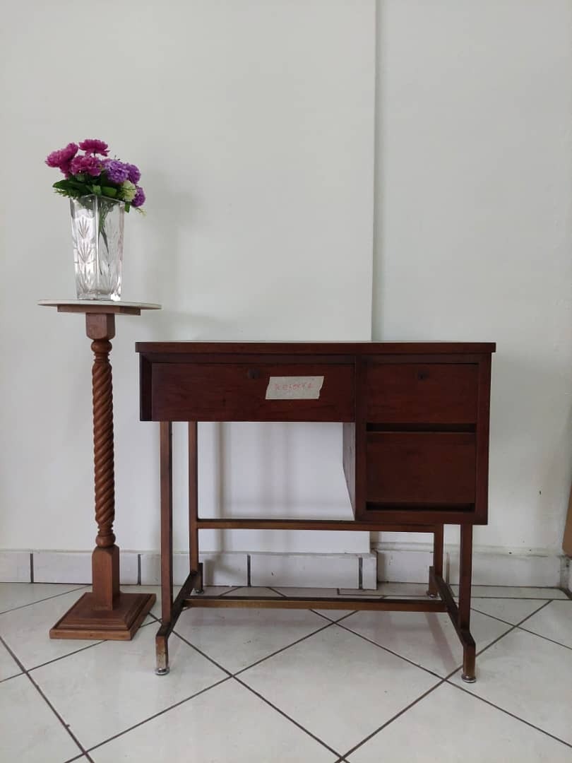 Vintage Study Table, Furniture & Home Living, Furniture, Tables & Sets ...