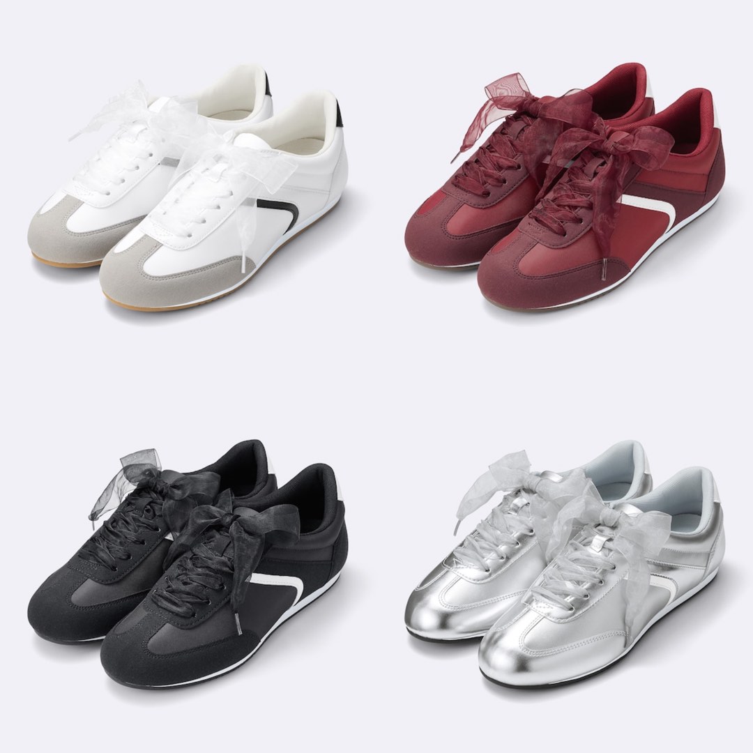 Women's Ribbon Sneakers - GU by Uniqlo [ Pre-order from Japan ], Women ...